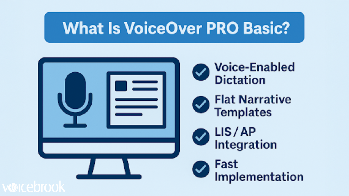 What Is VoiceOver PRO Basic? A Powerful Starting Point for Smarter Reporting